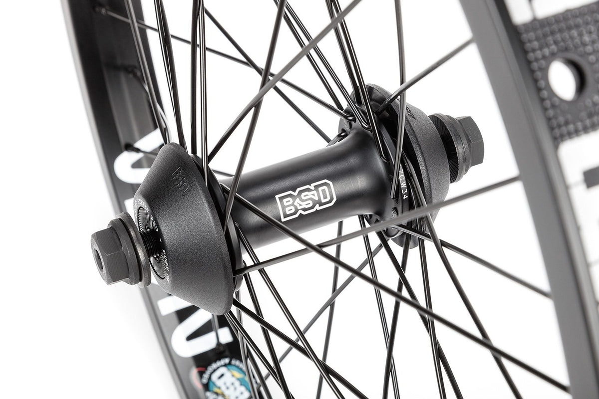 BSD FRONT STREET PRO MIND WHEEL - complete pro spec front BMX wheel ...